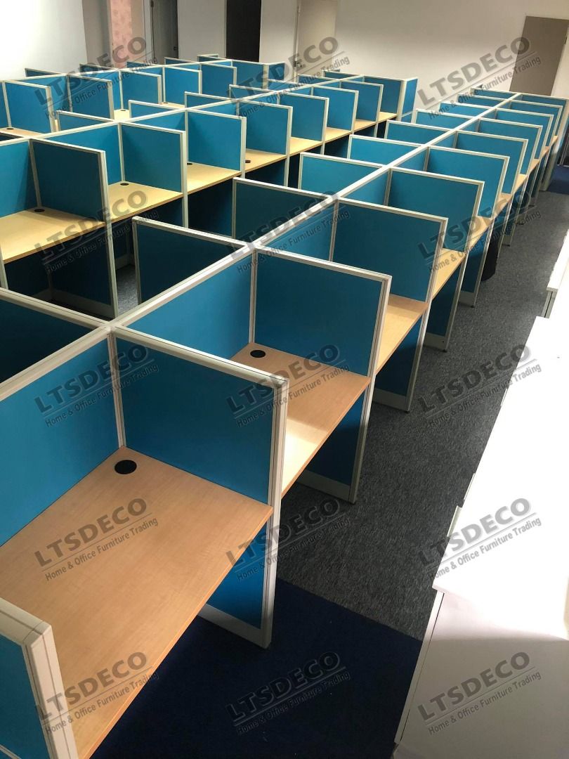 CALL CENTER CUBICLES OFFICE PARTITION AND FURNITURE, Furniture & Home ...