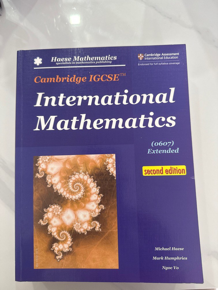 Cambridge Igcse International Mathematics 0607 Extended Second Edition Hobbies And Toys Books