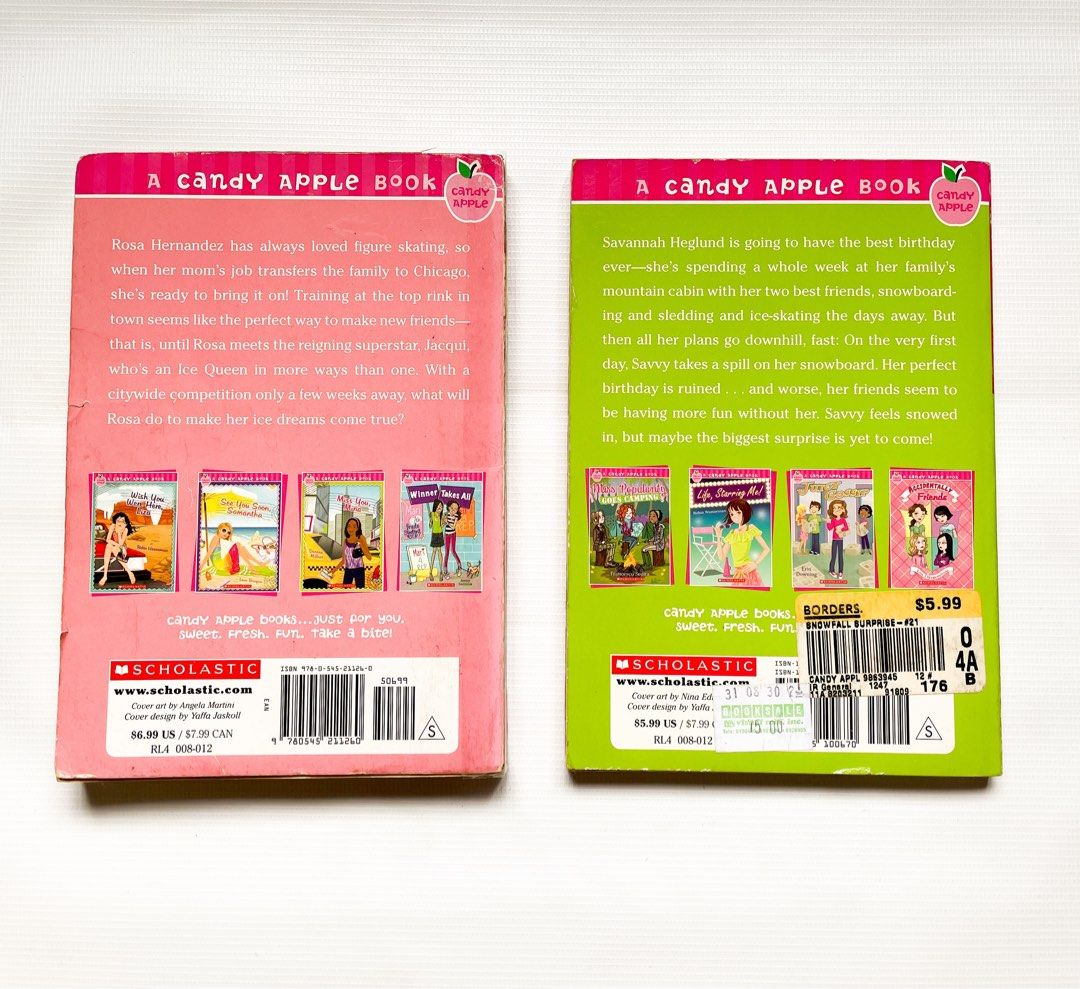Candy Apple Books - Ice Dreams and Snowfall Surprise, Hobbies & Toys ...