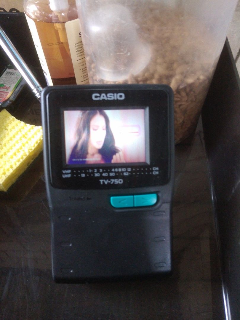 Casio portable tv TV-750, TV & Home Appliances, TV & Entertainment, TV ...