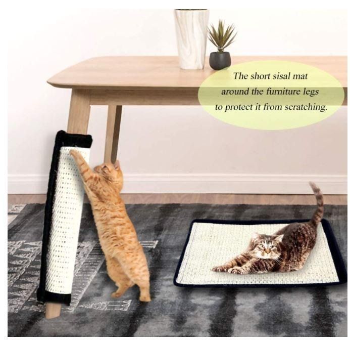 Cat Scratching Mat Wrap Prevent Sofa Cushion House Furniture Pet ...