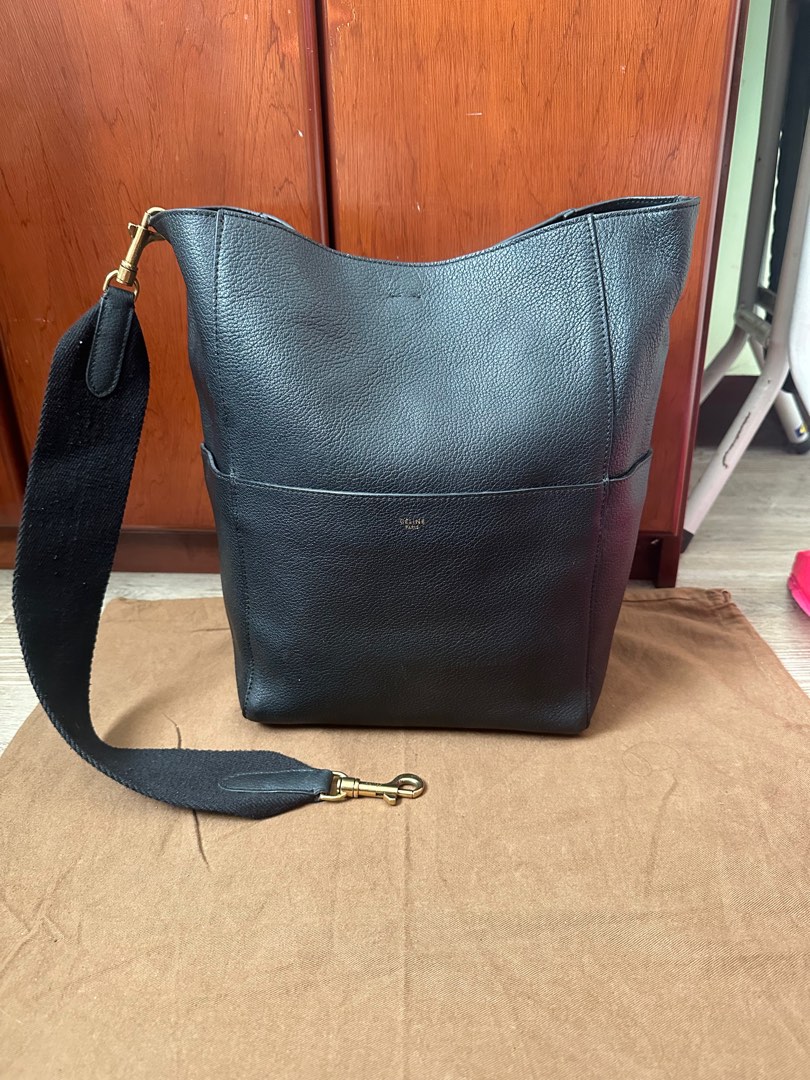 Celine Sangle Bucket Bag, Luxury, Bags & Wallets on Carousell