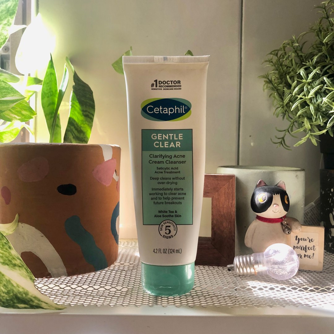cetaphil gentle clear clarifying acne cream cleanser, Beauty & Personal Care, Face, Face Care on ...