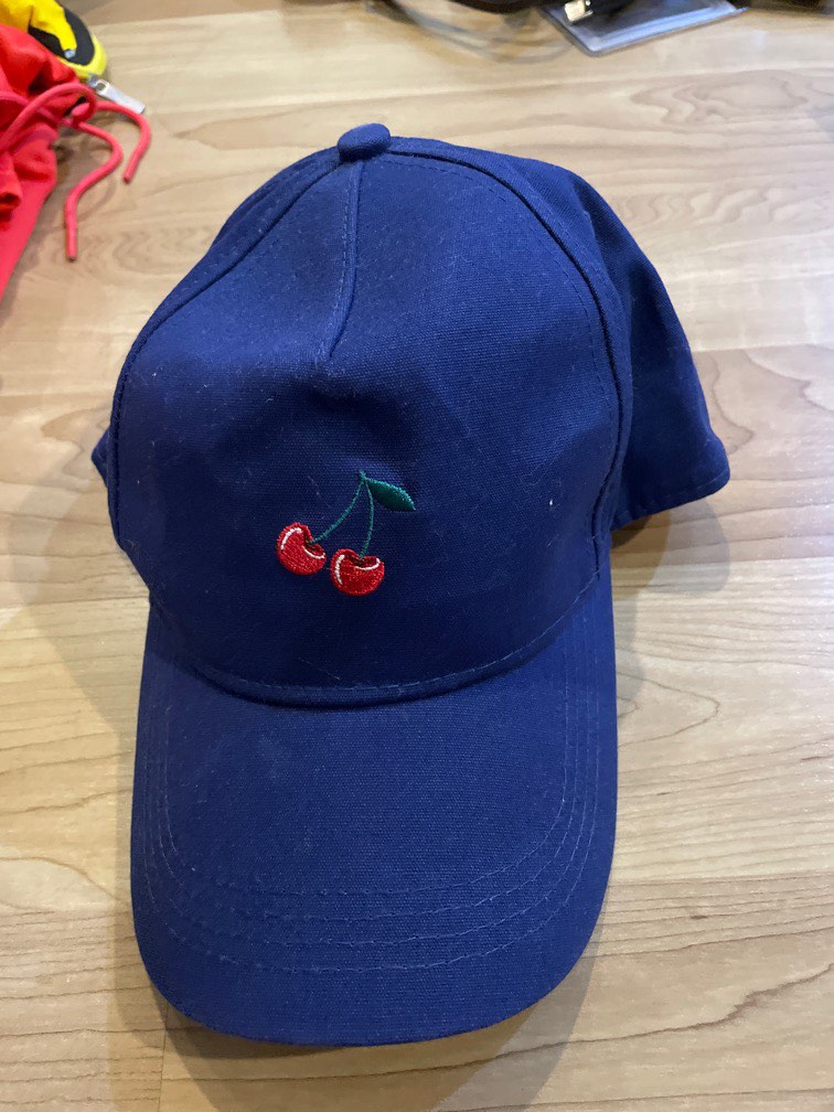 cherry baseball cap, Men's Fashion, Watches & Accessories, Cap & Hats ...