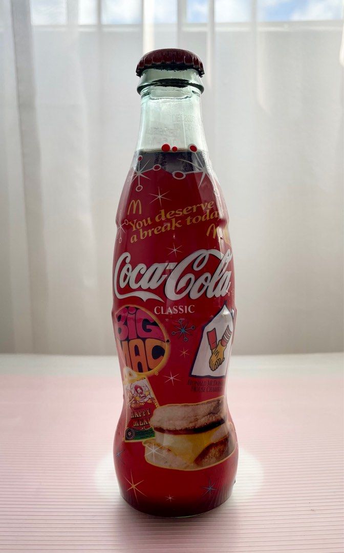 Coca-Cola Mcdonalds 50th Anniversary Bottle 1955-2005, Hobbies & Toys ...
