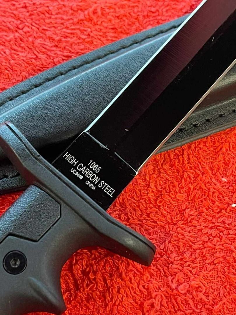 Combat Commander V42 Stiletto Dagger And Sheath, Sports Equipment ...