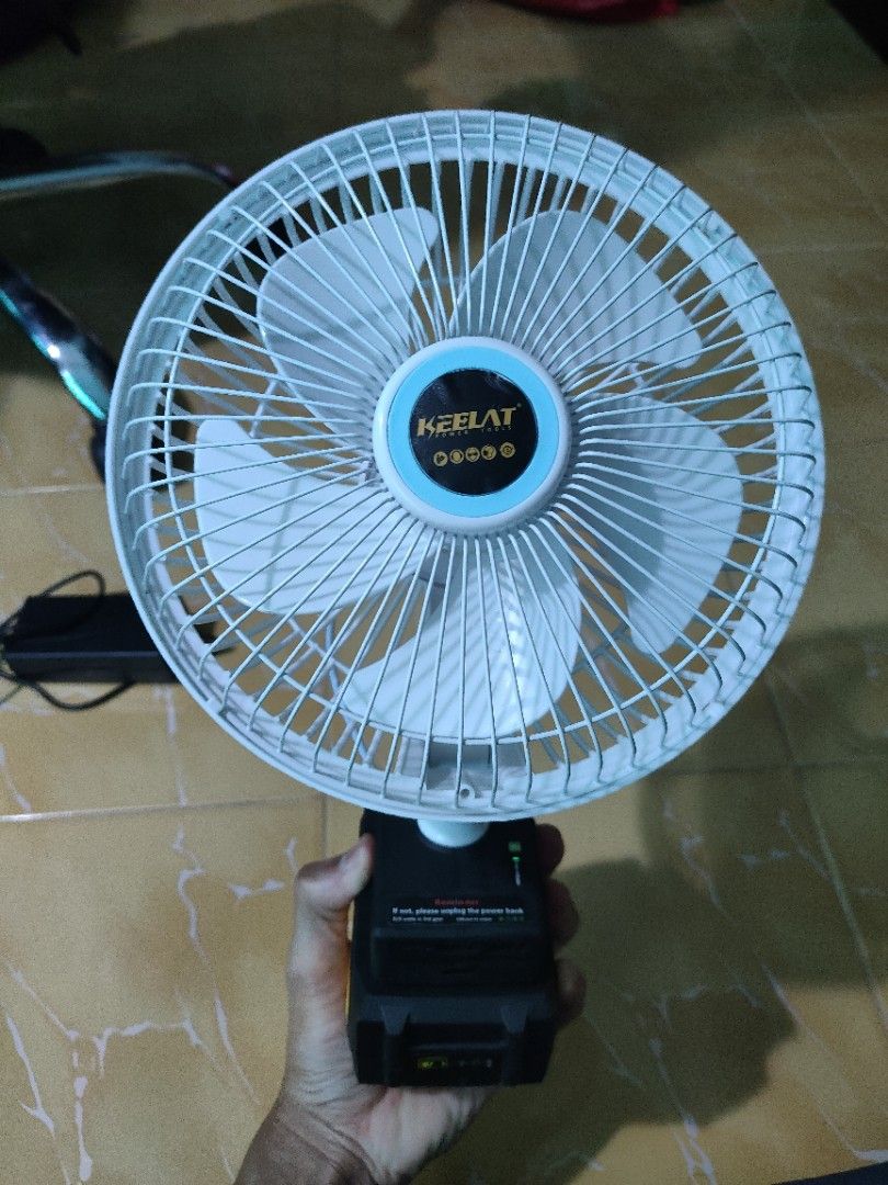 Cordless mini Fan keelat K12 (used) (in warranty), Auto Accessories on Carousell