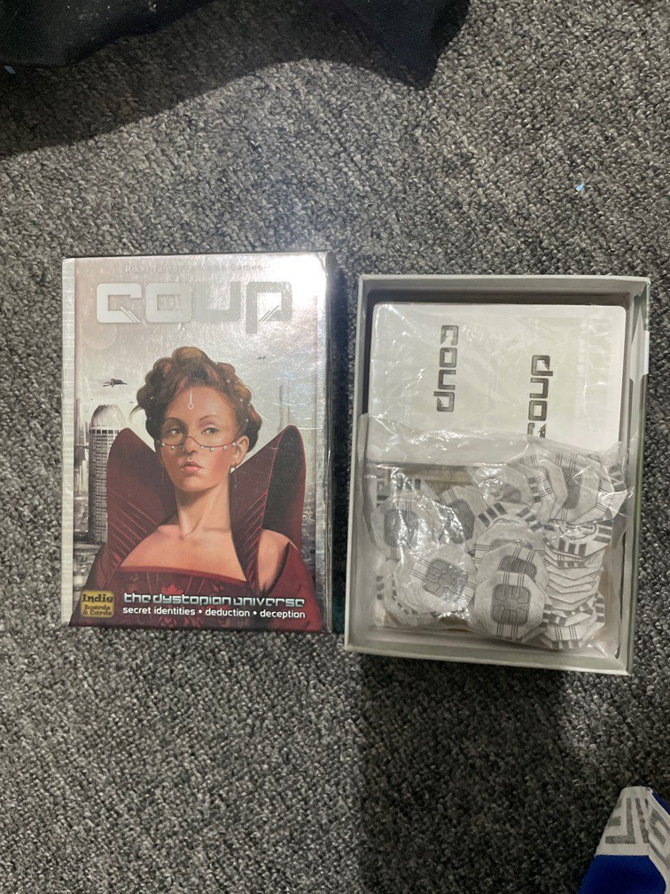Coup Card Game, Hobbies & Toys, Toys & Games on Carousell