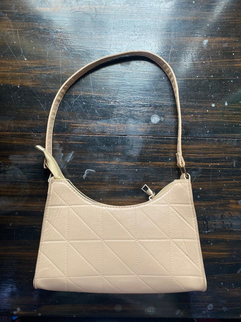 Cream Shoulder Bag, Women's Fashion, Bags & Wallets, Shoulder Bags on ...