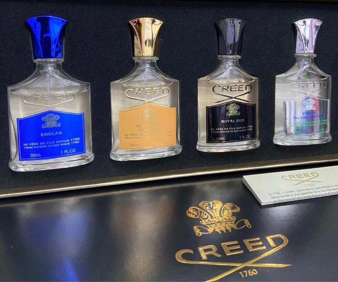 Creed perfume set, Beauty & Personal Care, Fragrance & Deodorants on ...
