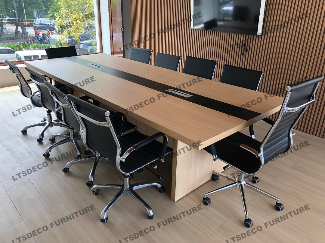 CUSTOMIZE CONFERENCE TABLE l OFFICE FURNITURE PARTITIONS, Furniture & Home Living, Office ...