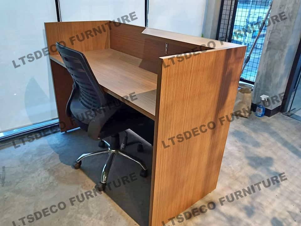 CUSTOMIZE RECEPTION TABLE WITH COUNTER TOP l OFFICE FURNITURE ...
