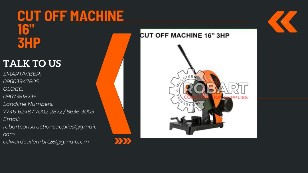 cut off machine, Commercial & Industrial, Industrial Equipment on Carousell
