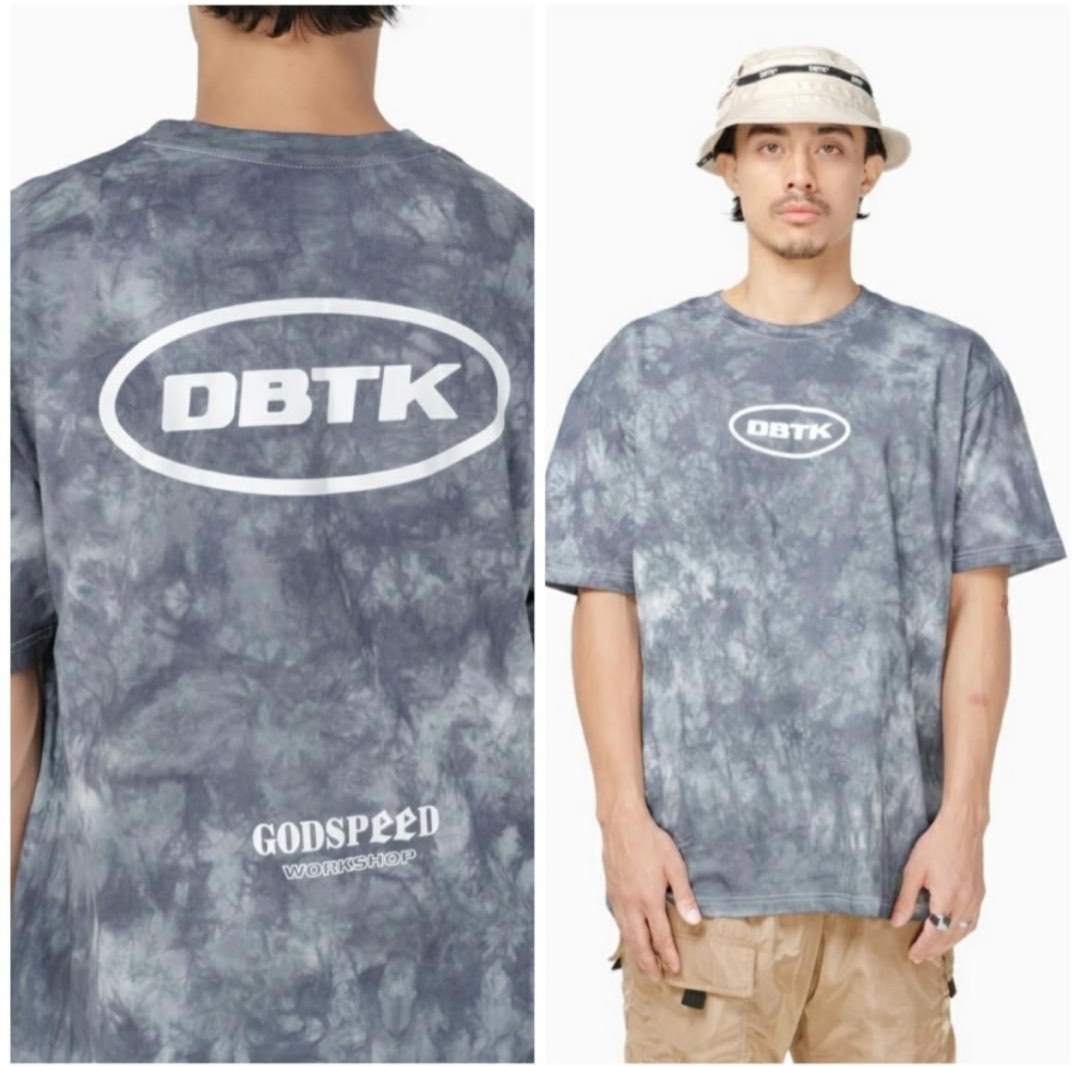 Dbtk Godspeed Tie dye Shirt (Dark Gray), Men's Fashion, Tops & Sets ...