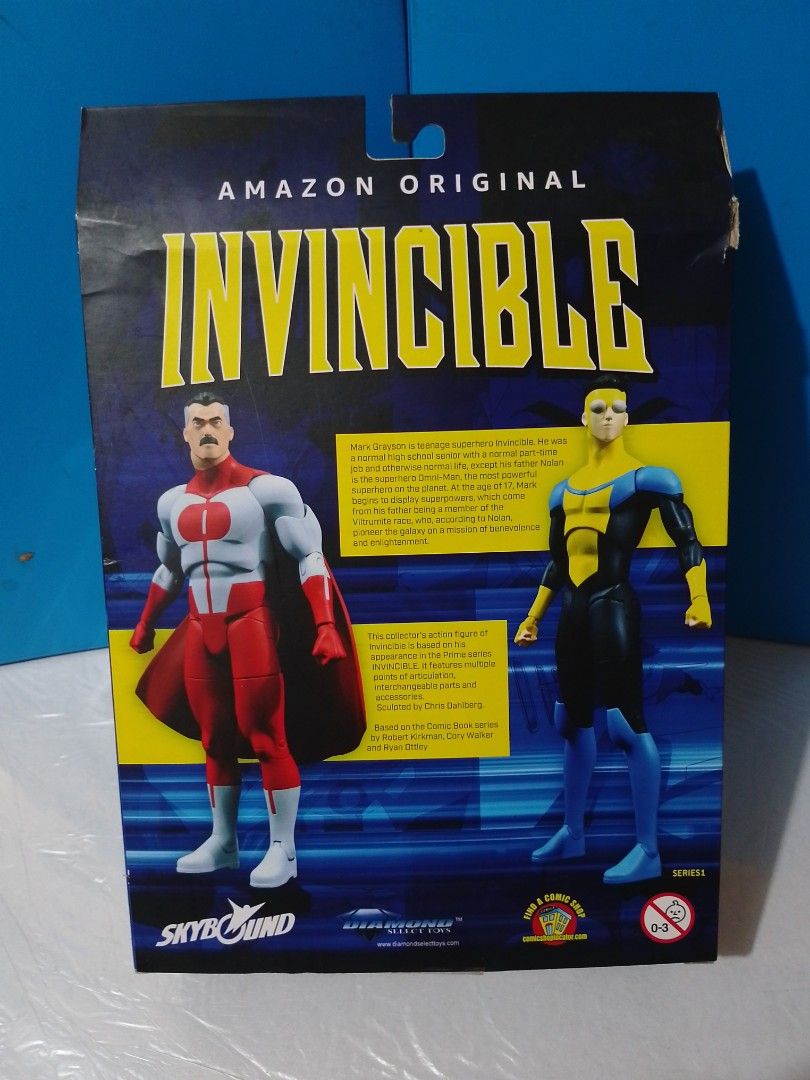 Diamond Select Toys Invincible (Amazon Original) Mark Grayson Action ...