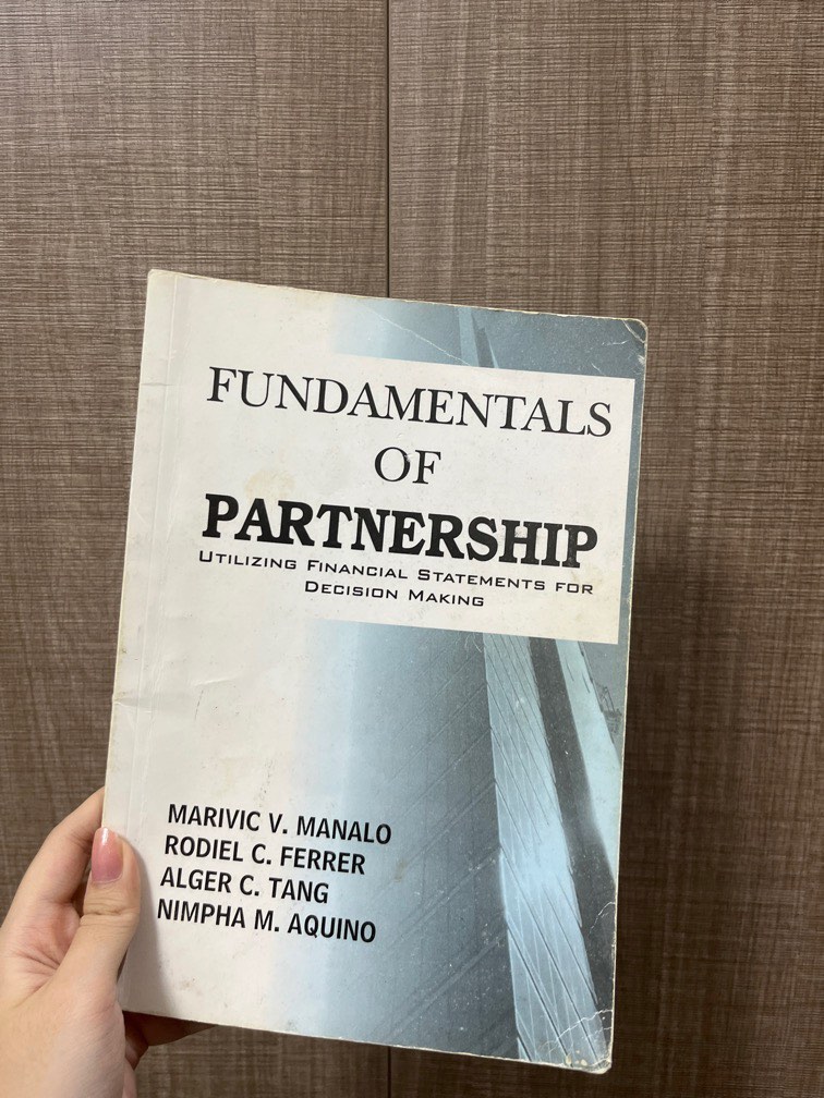 DLSU ACCCOB1 Fundamentals of Partnership, Hobbies & Toys, Books ...