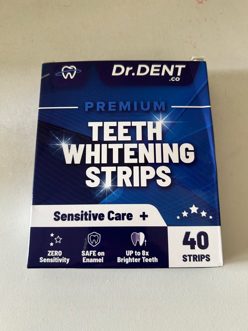 Dr dent teeth whitening strips, Beauty & Personal Care, Oral Care on ...