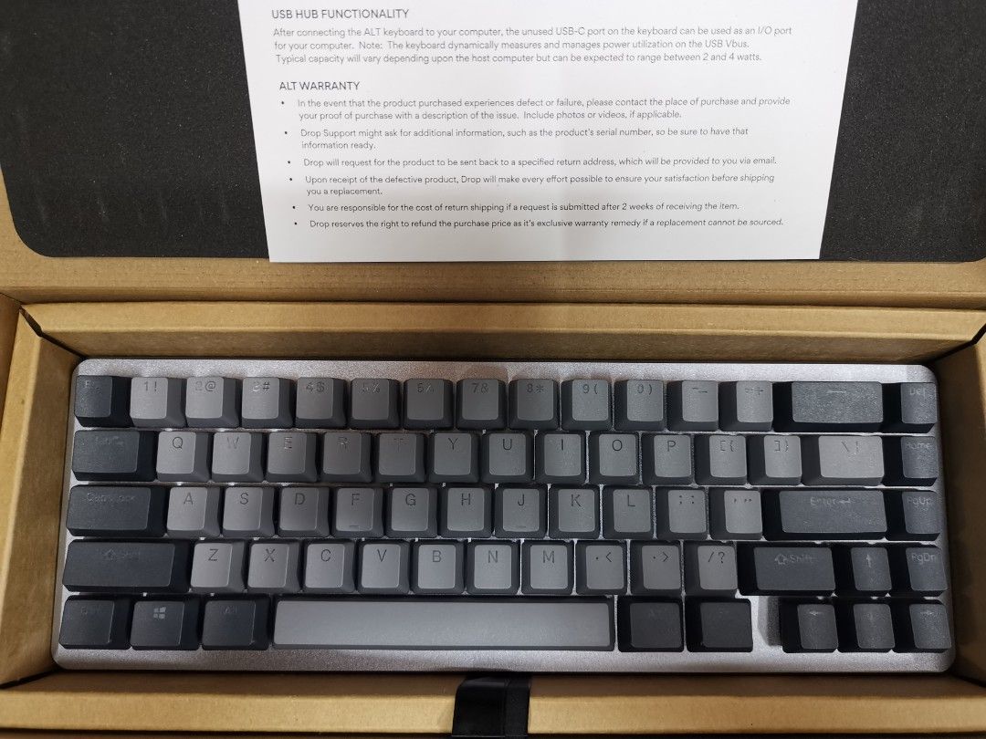 DROP ALT KEYBOARD, Computers & Tech, Parts & Accessories, Computer ...