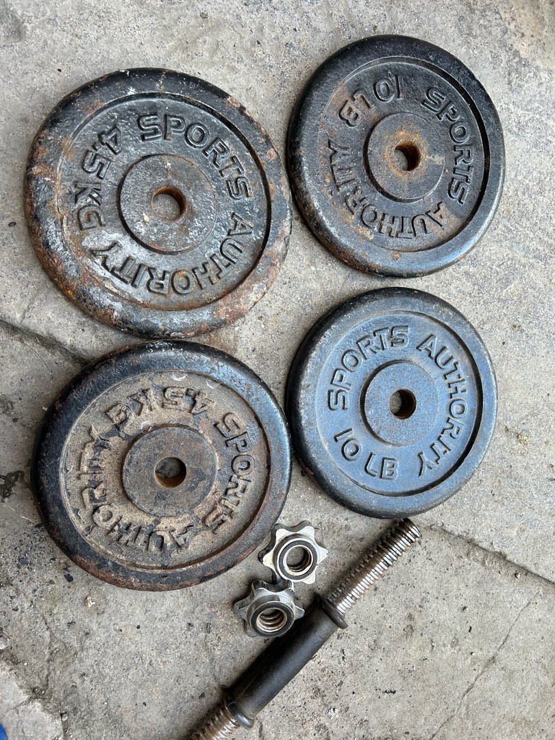 Dumbell Plates, Sports Equipment, Exercise & Fitness, Weights ...