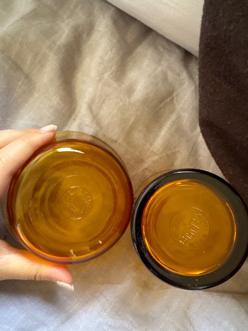 Duralex Amber Tinted Glassware, Made in France, Furniture & Home Living ...