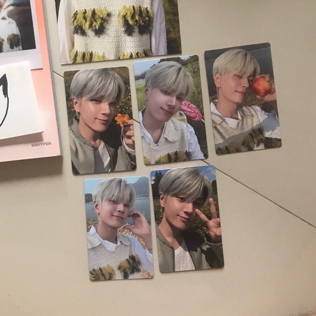 ENHYPEN JAY ORANGE BLOOD PHOTOCARD ALBUM SET, Hobbies & Toys ...