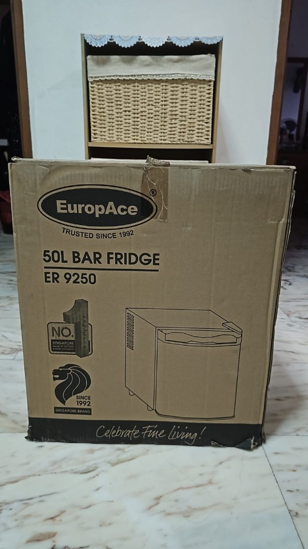 Europace ER9250 50L Bar Fridge [Brand New. Sealed], TV & Home ...