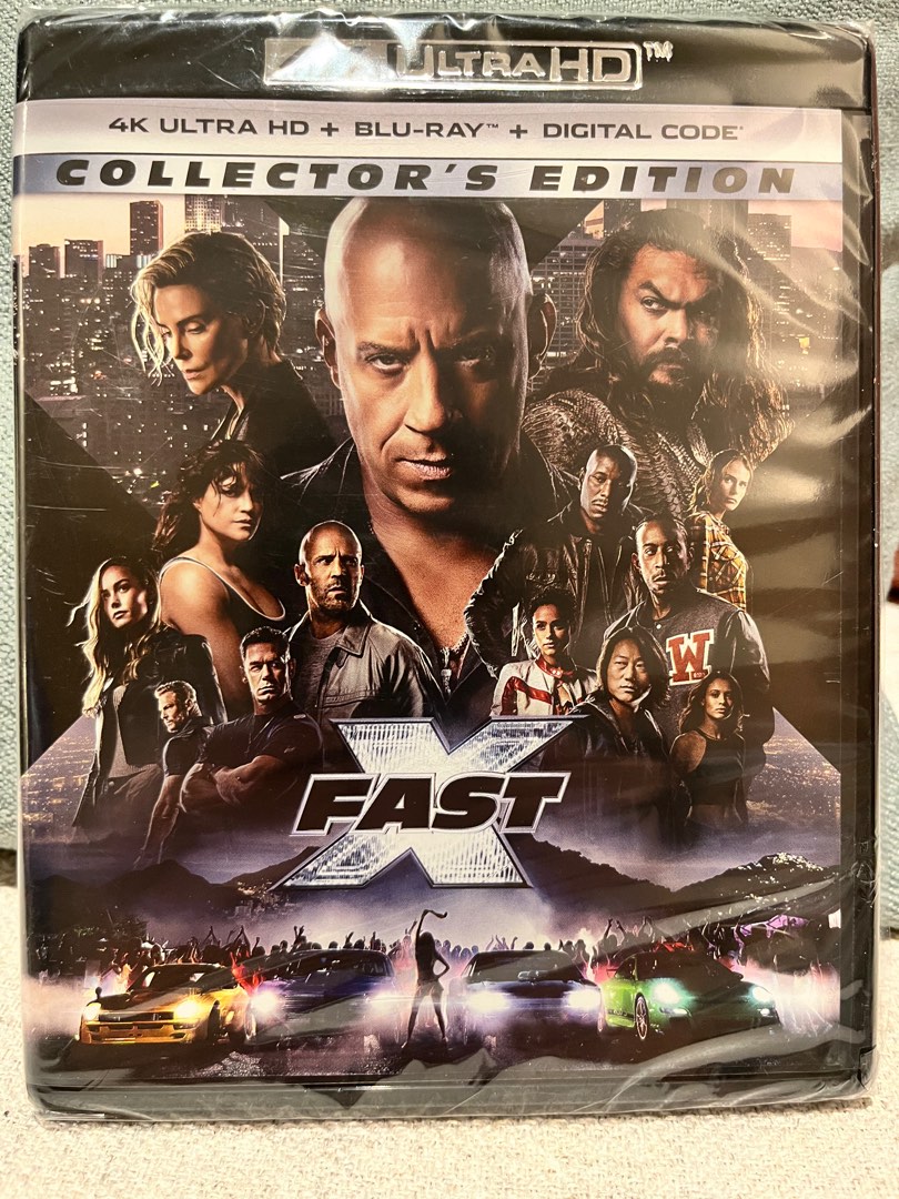 Fast X 4k UHD / blu ray / digital, Hobbies & Toys, Music & Media, CDs ...