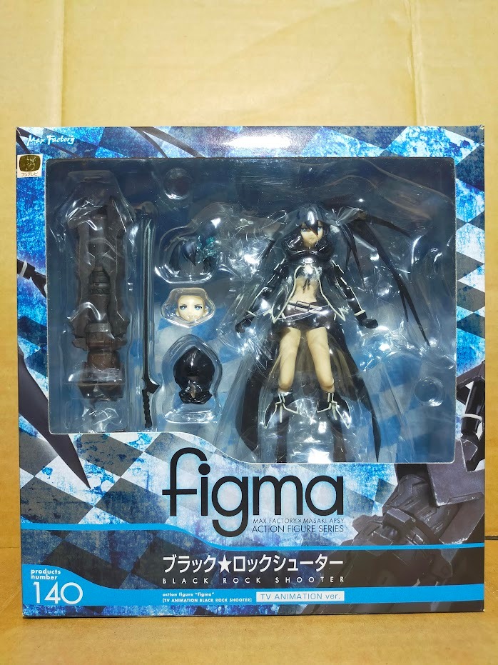 FIGMA 140 BLACK ROCK SHOOTER TV Animation Ver., Hobbies & Toys, Toys ...