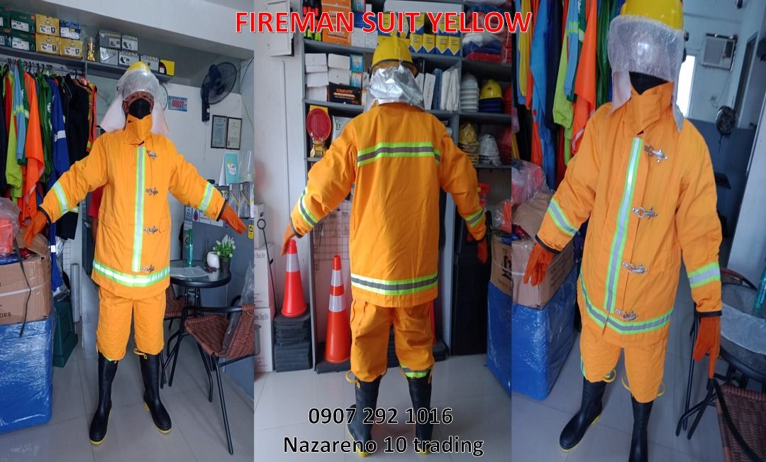 Fireman suit Fireman suit 37, Everything Else, Others on Carousell