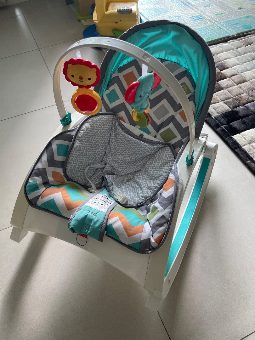 Fisher Price Baby Rocker, Babies & Kids, Infant Playtime on Carousell