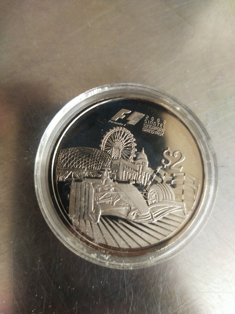 Formula 1 special edition coin, Hobbies & Toys, Memorabilia ...