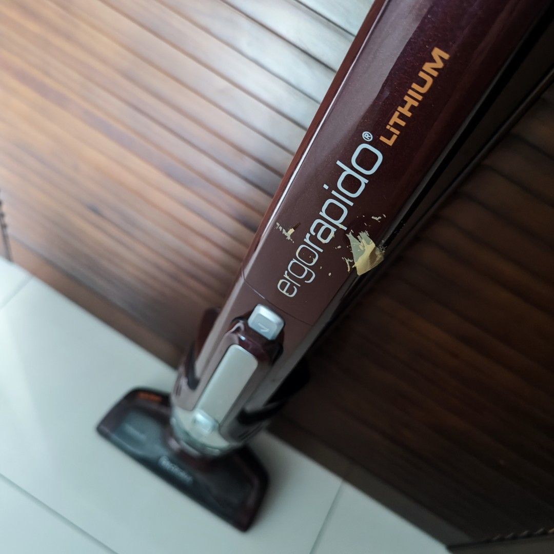 FREE. Electrolux 4 Series Ergorapido Lithium Cordless Vacuum Cleaner (Dark Bordeaux ZB3107), TV ...