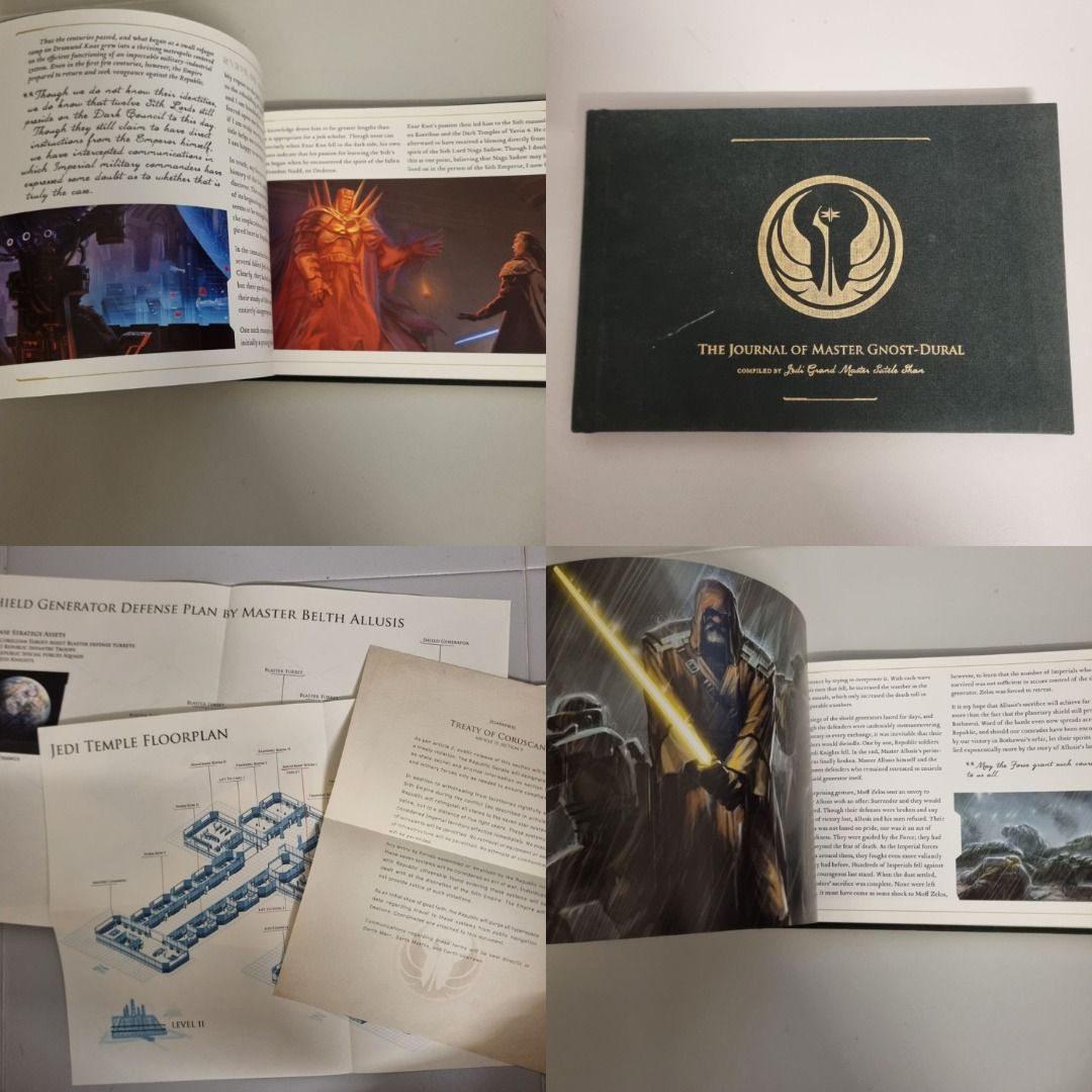 {free shipping} The journal of master gnost dural Compiled by Jedi ...