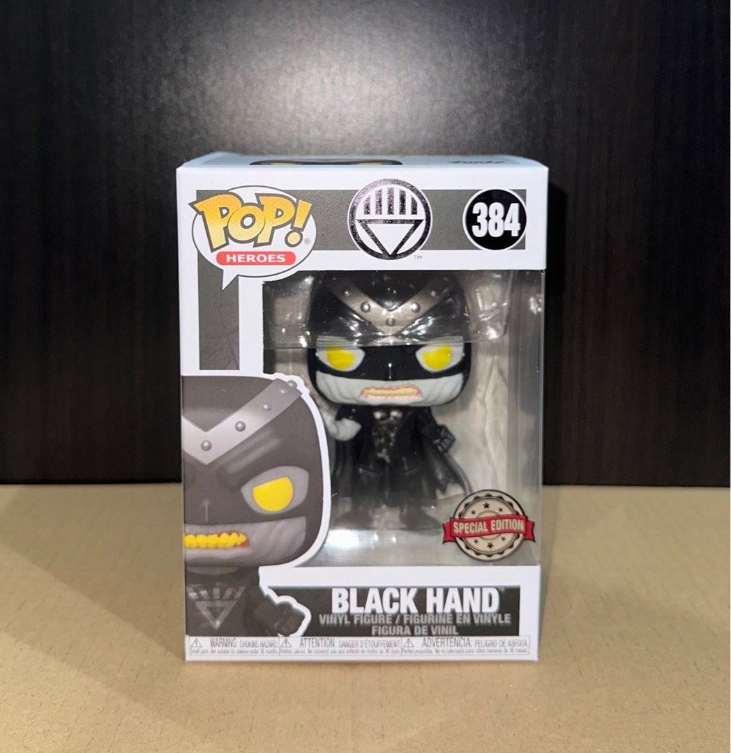 Funko Pop DC Black Hand #384, Hobbies & Toys, Toys & Games on Carousell