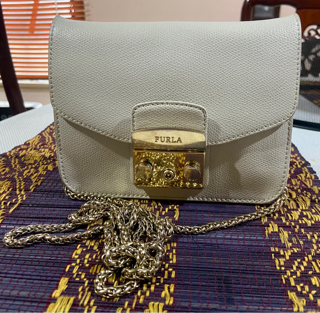 Furla Metropolis Mini Sling Bag, Luxury, Bags & Wallets on Carousell