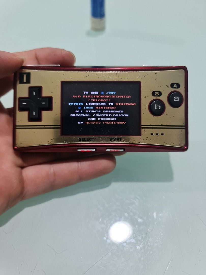 Gameboy micro gba micro gamboy advanced, Video Gaming, Video Game ...