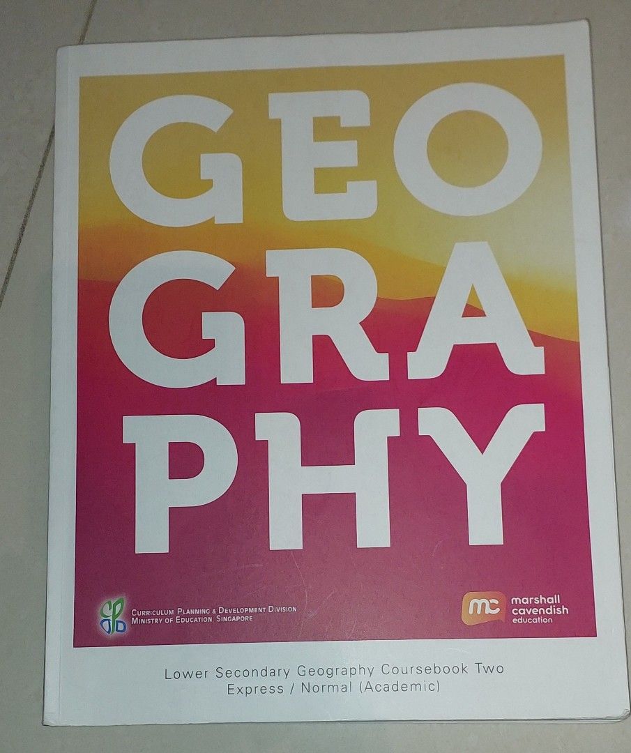 Geography Textbook (Lower Sec), Hobbies & Toys, Books & Magazines ...