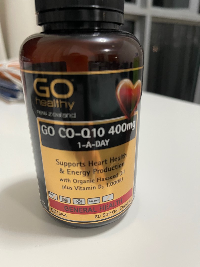 GO CO-Q10, Health & Nutrition, Health Supplements, Vitamins ...