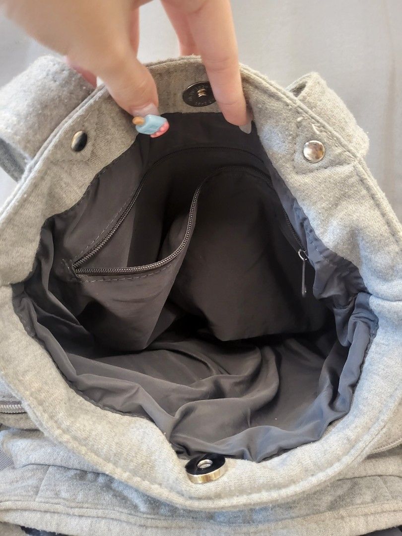 Goofy 2-Way Gray Bag, Women's Fashion, Bags & Wallets, Cross-body Bags on Carousell