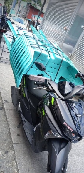 GREEN MONOBLOC CHAIRS - BODEGA SALE, Furniture & Home Living, Furniture ...