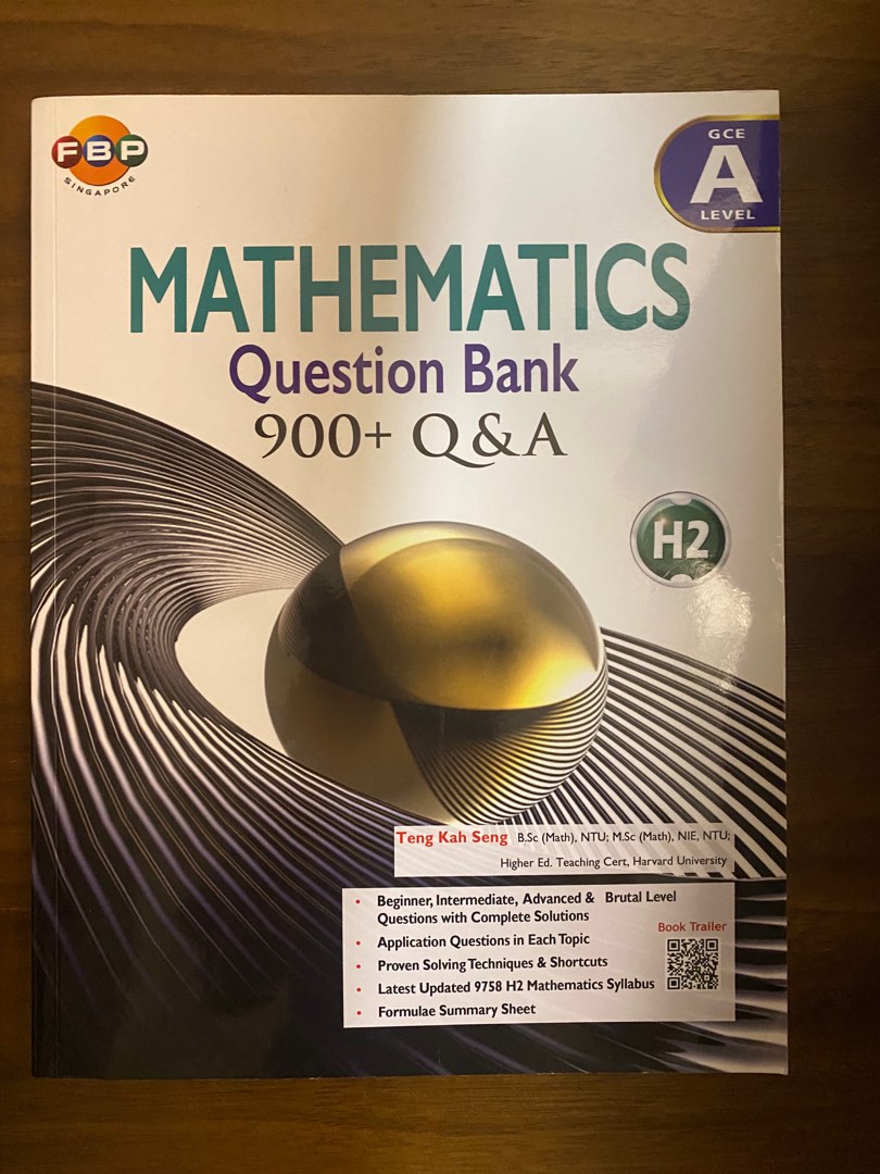 H2 Math, Hobbies & Toys, Books & Magazines, Assessment Books on Carousell