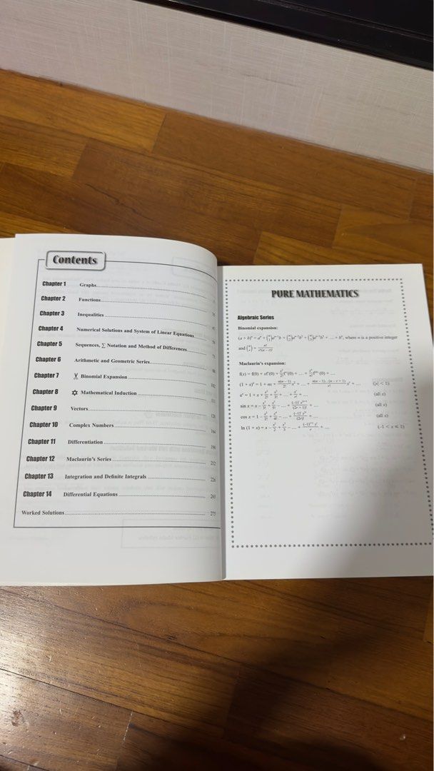 H2 Math Textbook Notes, Hobbies & Toys, Books & Magazines, Assessment ...