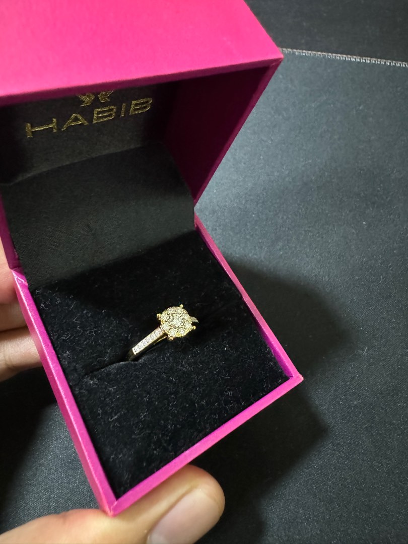 Habib Diamond Ring, Women's Fashion, Jewelry & Organisers, Rings on ...
