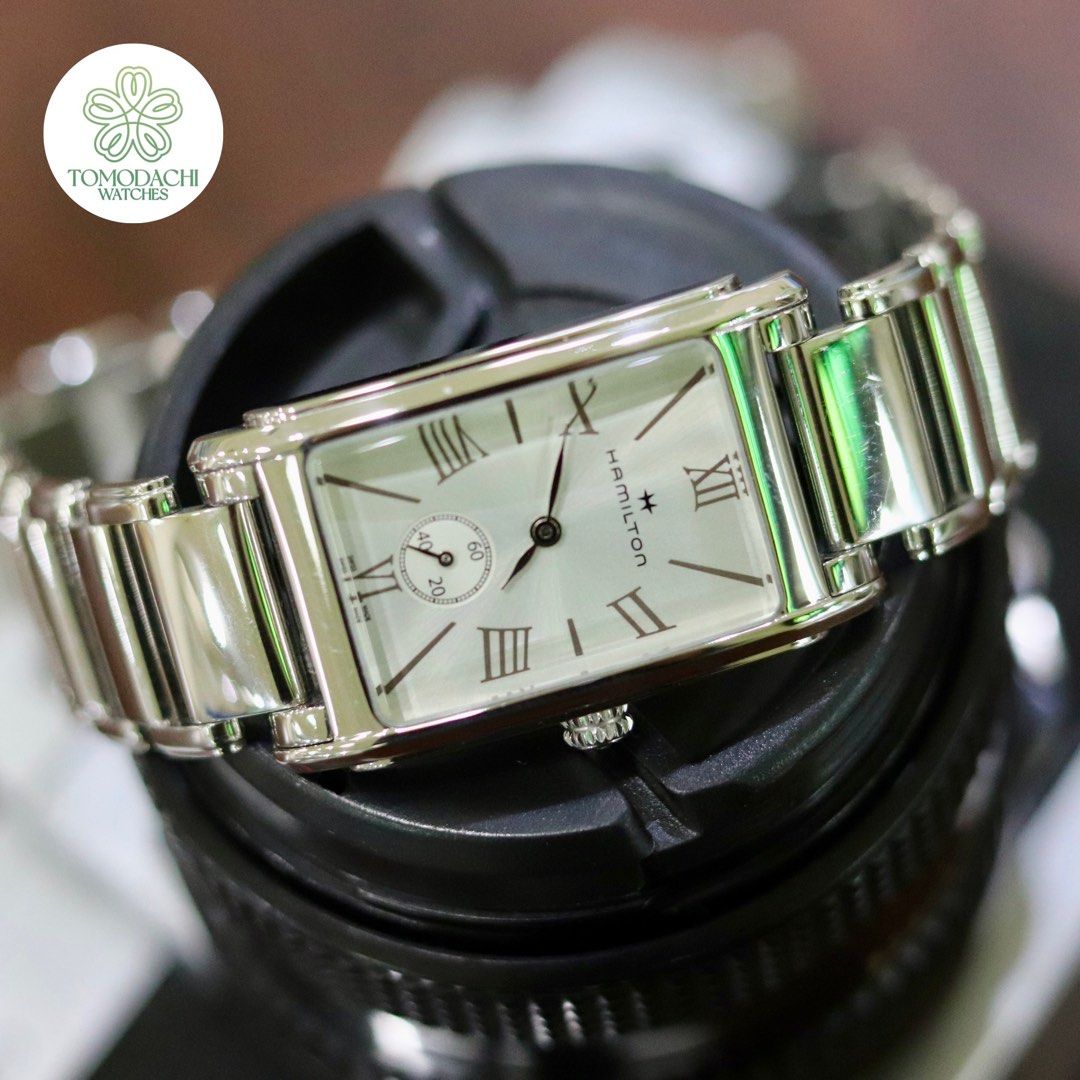 Hamilton Tank Ardmore American Classic H114210, Fesyen Pria, Jam Tangan ...