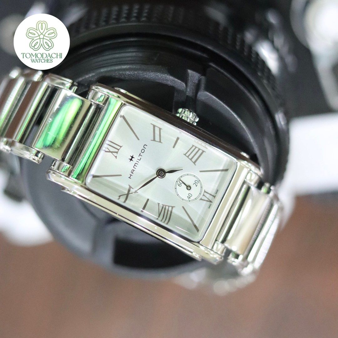 Hamilton Tank Ardmore American Classic H114210, Fesyen Pria, Jam Tangan ...