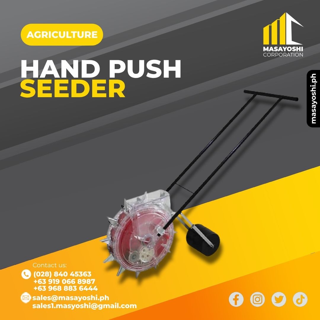 Hand Push Seeder | Manual Seeder | Seeder | See Planter | Farming ...