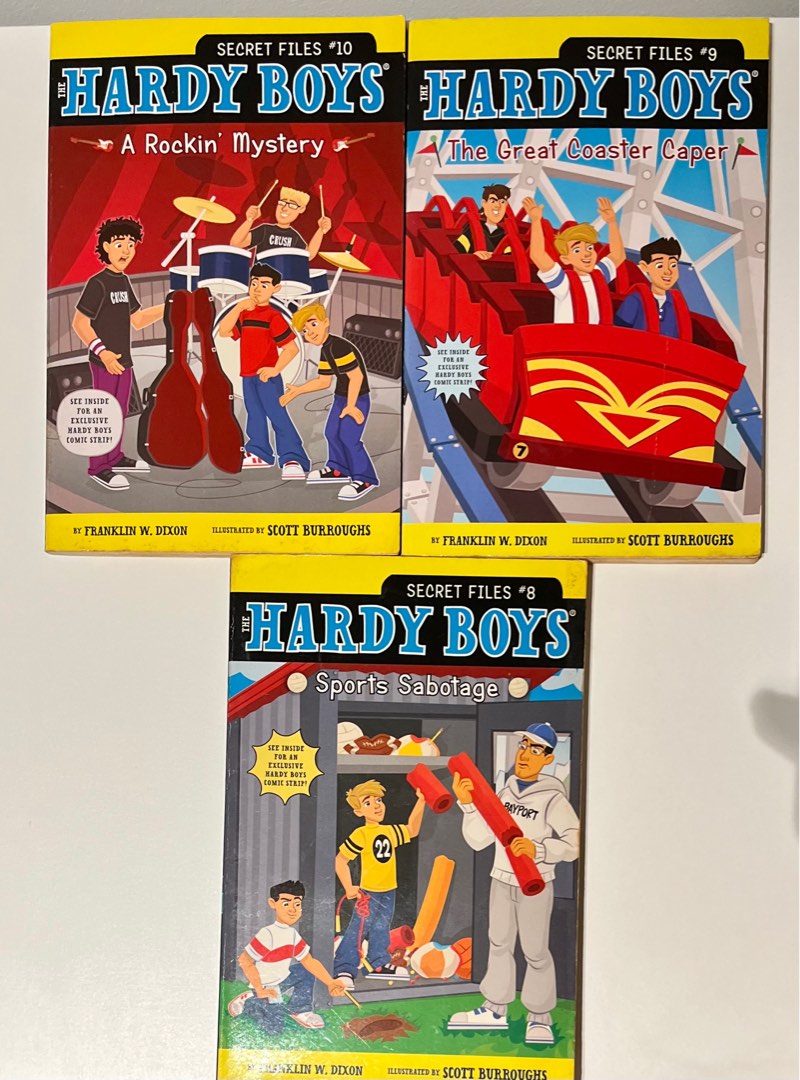 Hardy Boys Secret Files, Hobbies & Toys, Books & Magazines, Children's ...