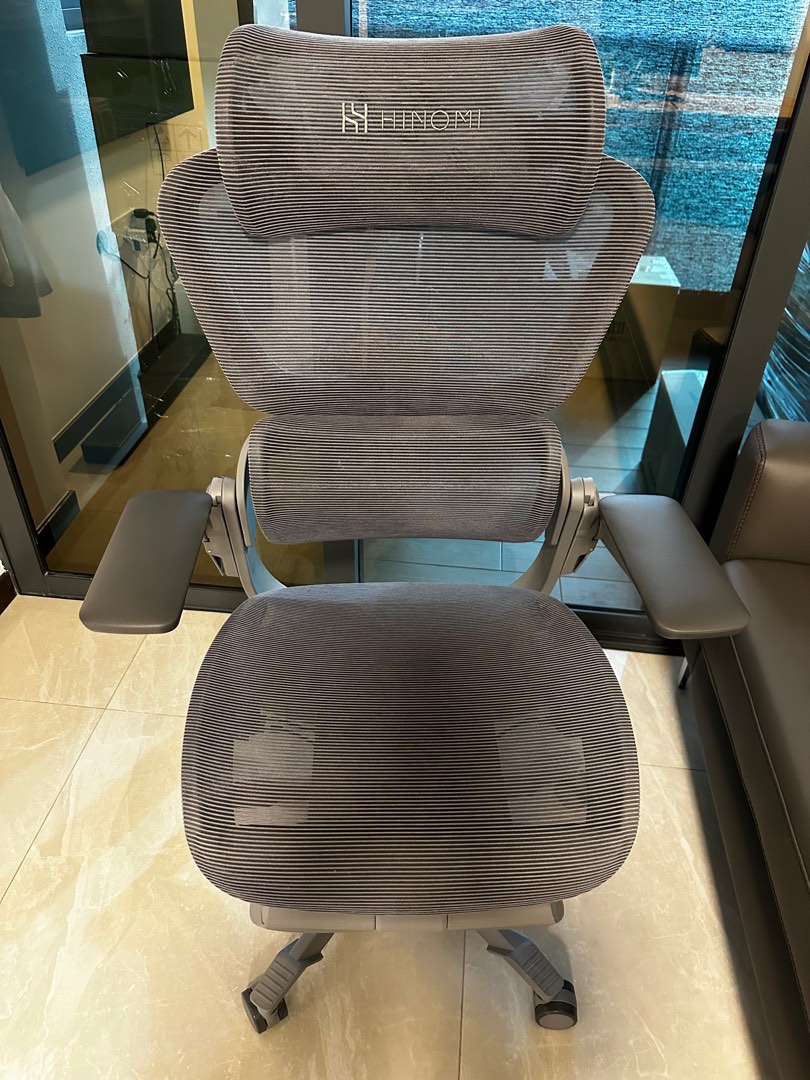 HINOMI H1 Pro Fully Customizable Mesh Ergonomic Office Chair / Lumbar Support (Grey, S ...