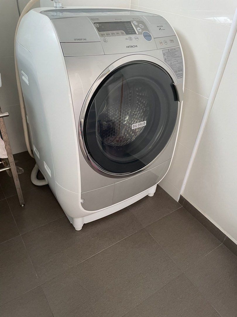 Hitachi Washer + Dryer BD-W1500 Made in Japan 10.7kg/7kg, TV & Home ...