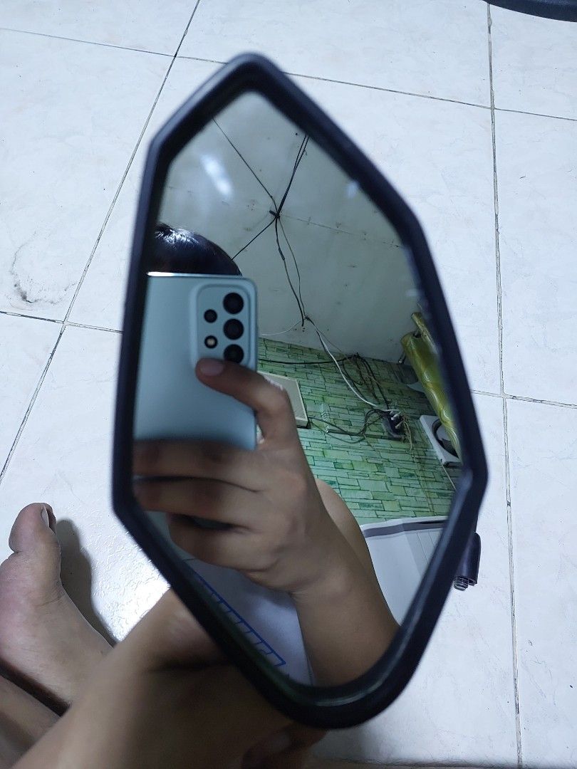 Honda Click 125i Stock Side Mirror, Motorbikes, Motorbike Parts ...
